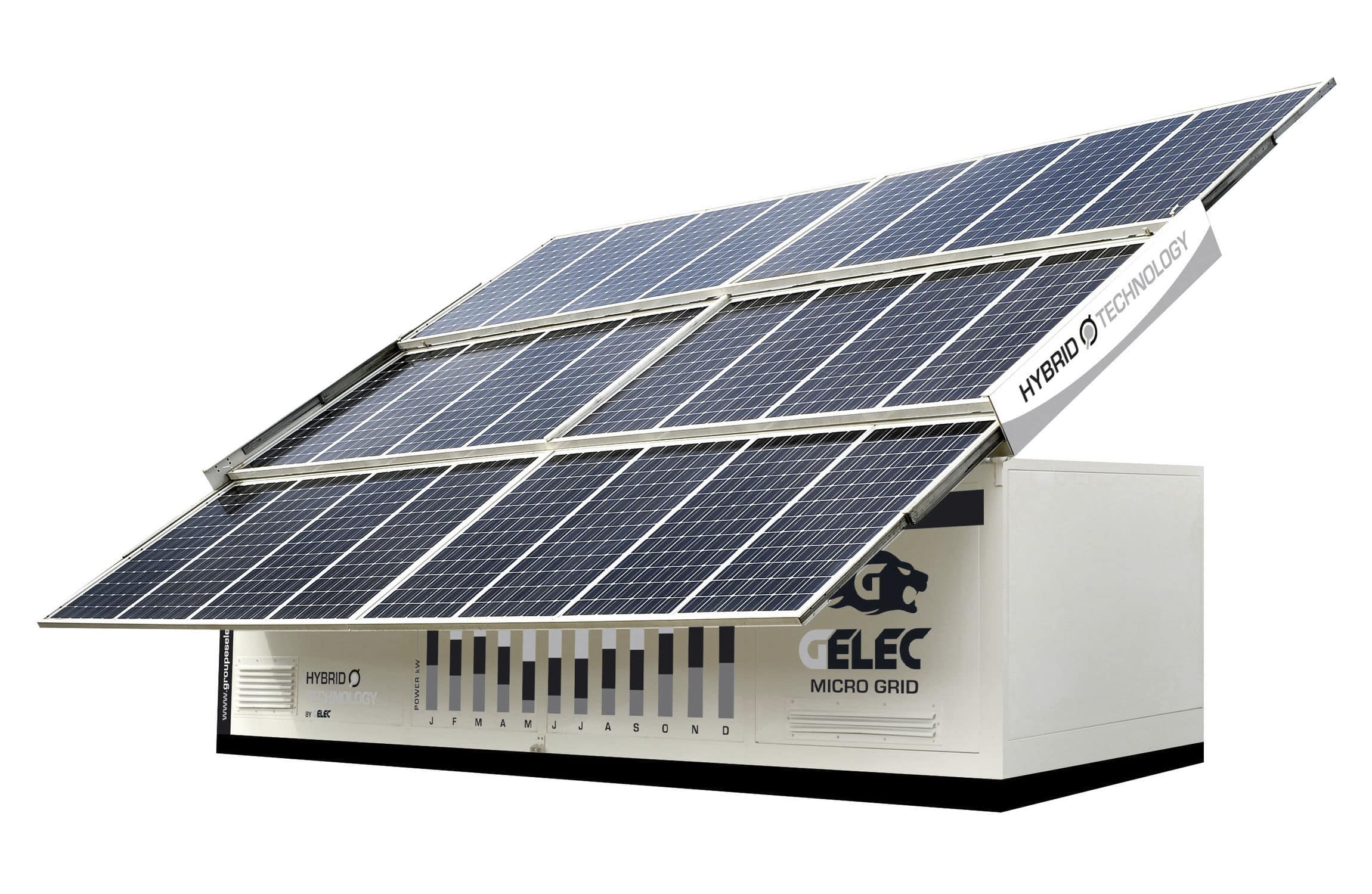 Hybrid generator set / diesel / three-phase / solar - DRON Maroc